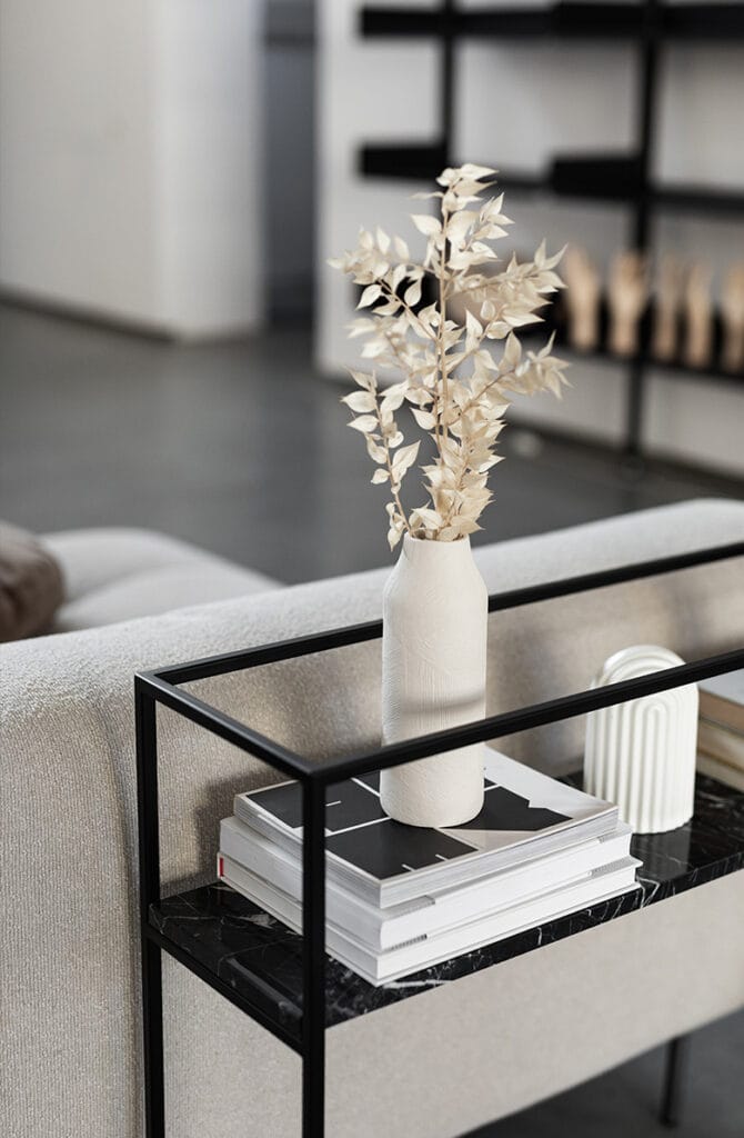 Marmor konsolbord BLOOM GARDEN - DESIGN4U
